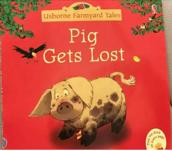 【Gwen读绘本】Pig Gets Lost 小猪丢了_英语_寻找_伴读