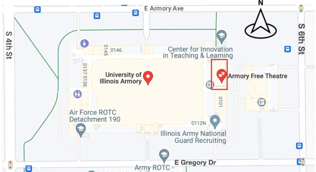 【友情推广】演出倒计时3天｜观众预约通道开放｜UIUC Free Theatre_Armory_的设计_pm