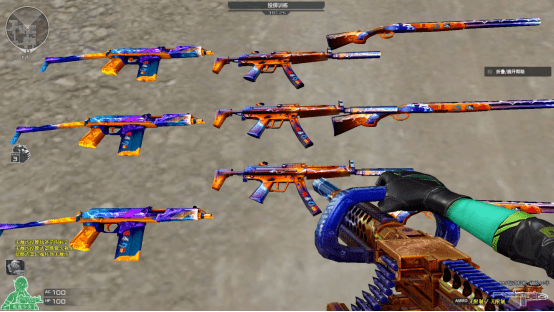 【全方位评测】CFS纪念外观武器上新，“破浪10年”系列武器评测_游戏_玩家_贝雷塔