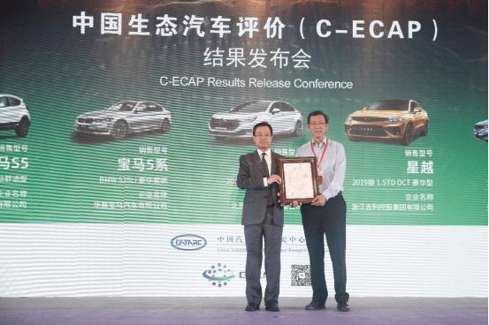 2019年C-ECAP第一批生态汽车评价结果发布_搜狐汽车_搜狐网