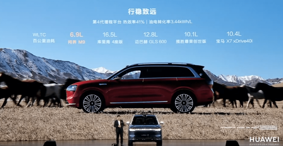 AITO 问界 M9 增程车型可选 42、52 度电，华为“巨鲸”800V 平台_搜狐汽车_搜狐网